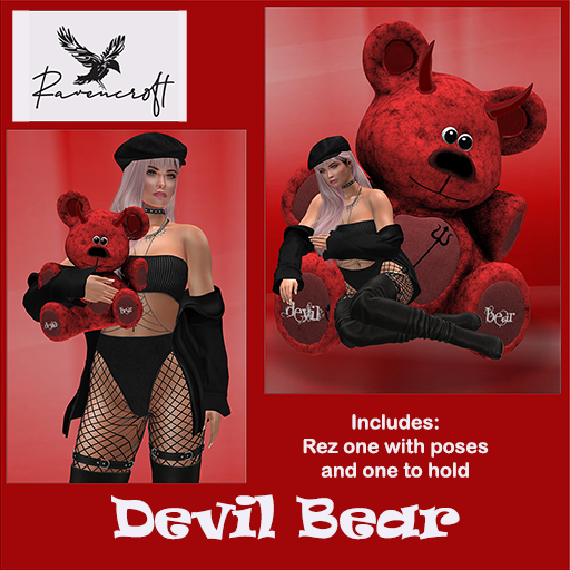 Second Life Marketplace - RC Devil Bear Boxed ADD